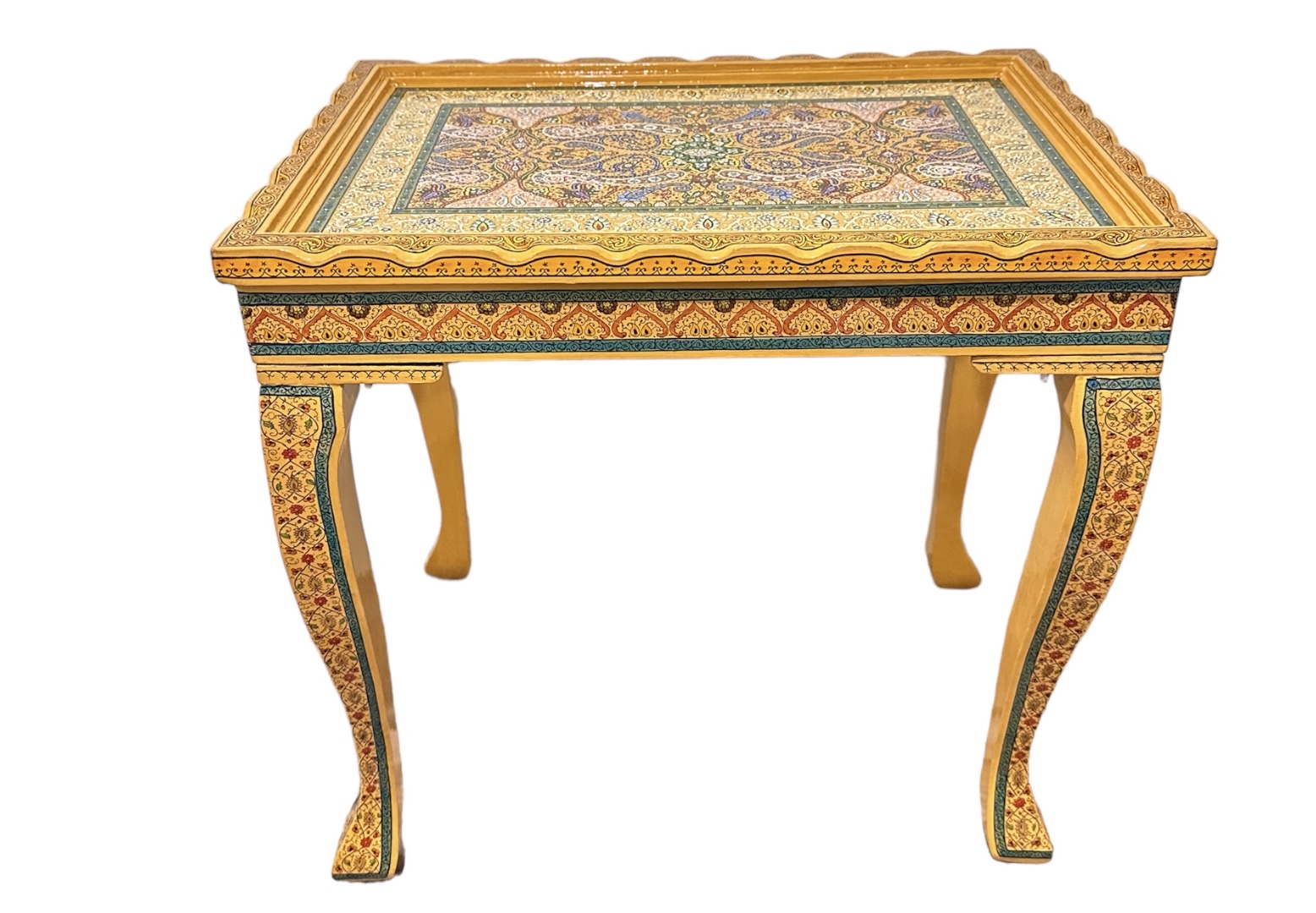 Crafted Elegance: Adjustable Paper Mache Table